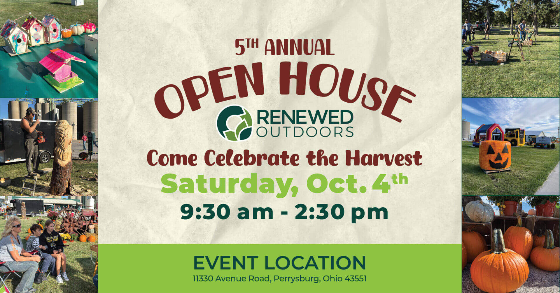Renewed Outdoors 5th Annual Open House Celebration - Saturday Oct. 4th ...